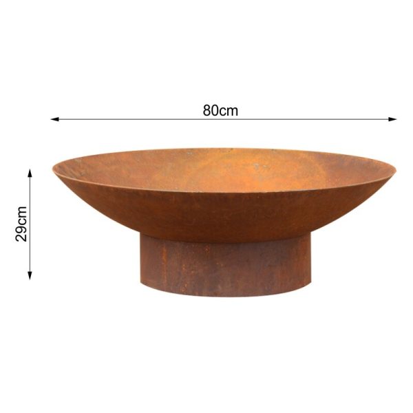 Steel Rust Fire Pit – Beccali