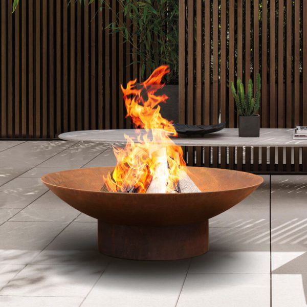 Steel Rust Fire Pit – Beccali